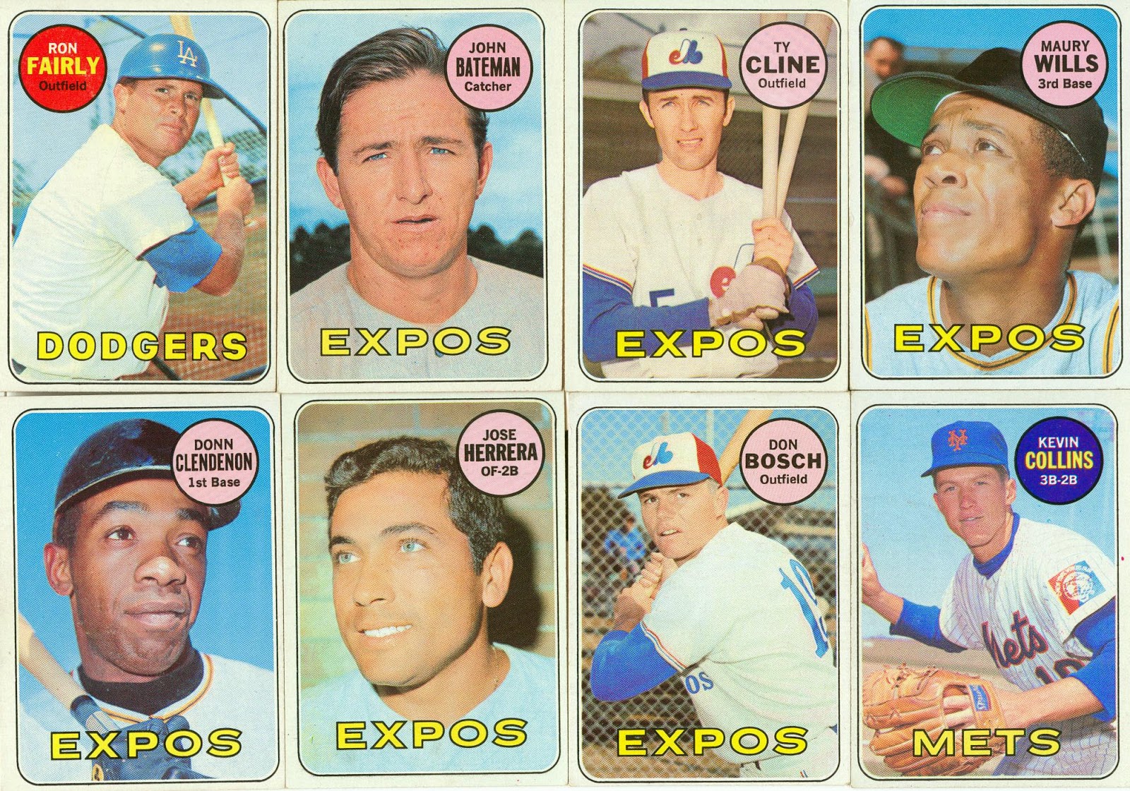 1969 Topps Baseball: The 1969 Expos