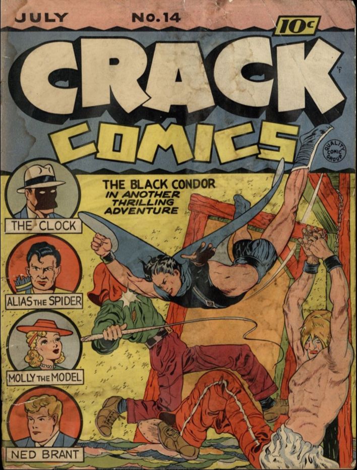 Slay, Monstrobot of the Deep!!: Quality 1941 Week--Crack Comics #14 ...