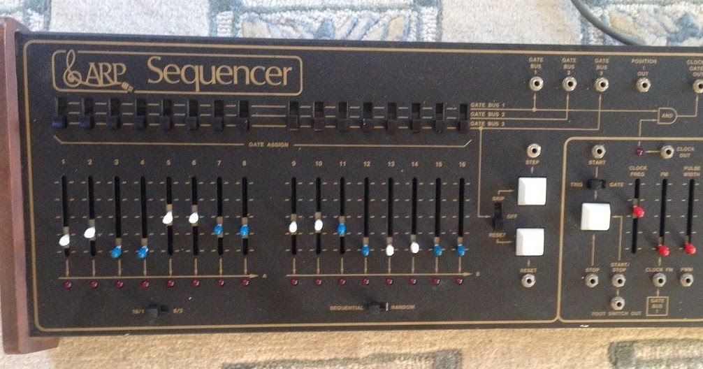 MATRIXSYNTH: Arp Sequencer Model 1615 SN 0005