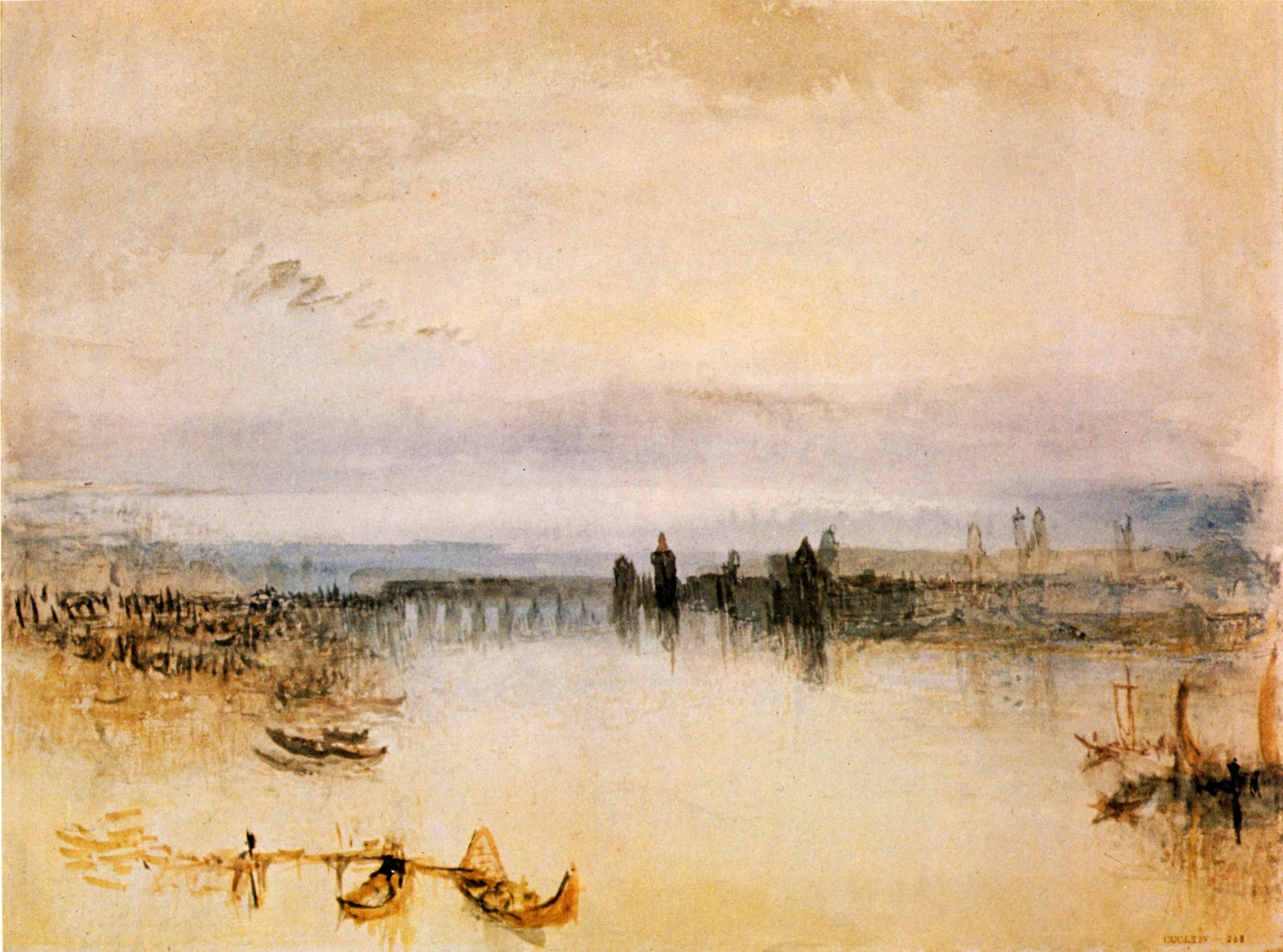 Joseph Mallord William TURNER, obras, cuadros pinturas.