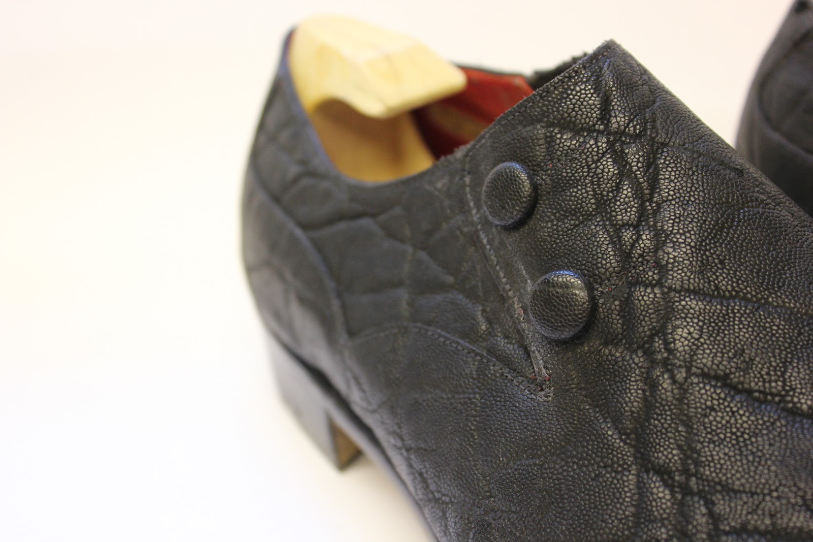 The Shoe AristoCat: GJ Cleverley - Edwardian button shoe with side ...