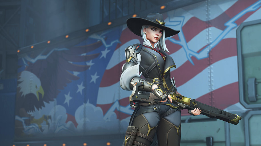 Ashe, Overwatch, 4K, #202 Wallpaper PC Desktop