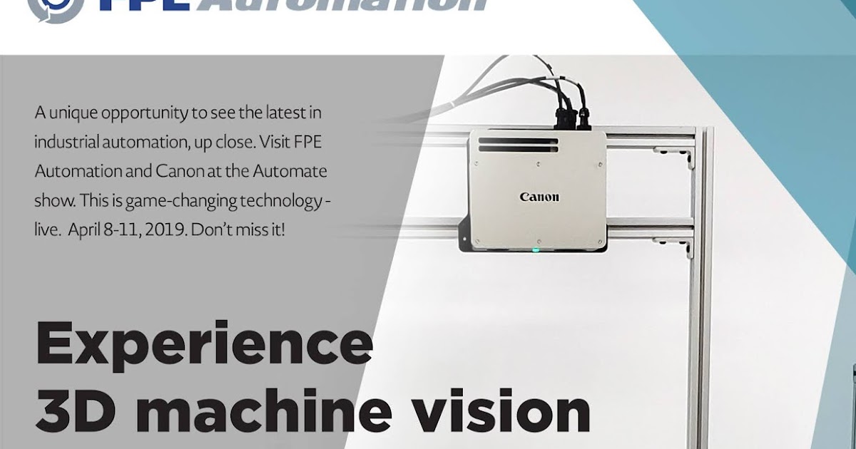 FPE Automation, Inc.: 3D Parts Recognition and Bin Picking with Canon ...