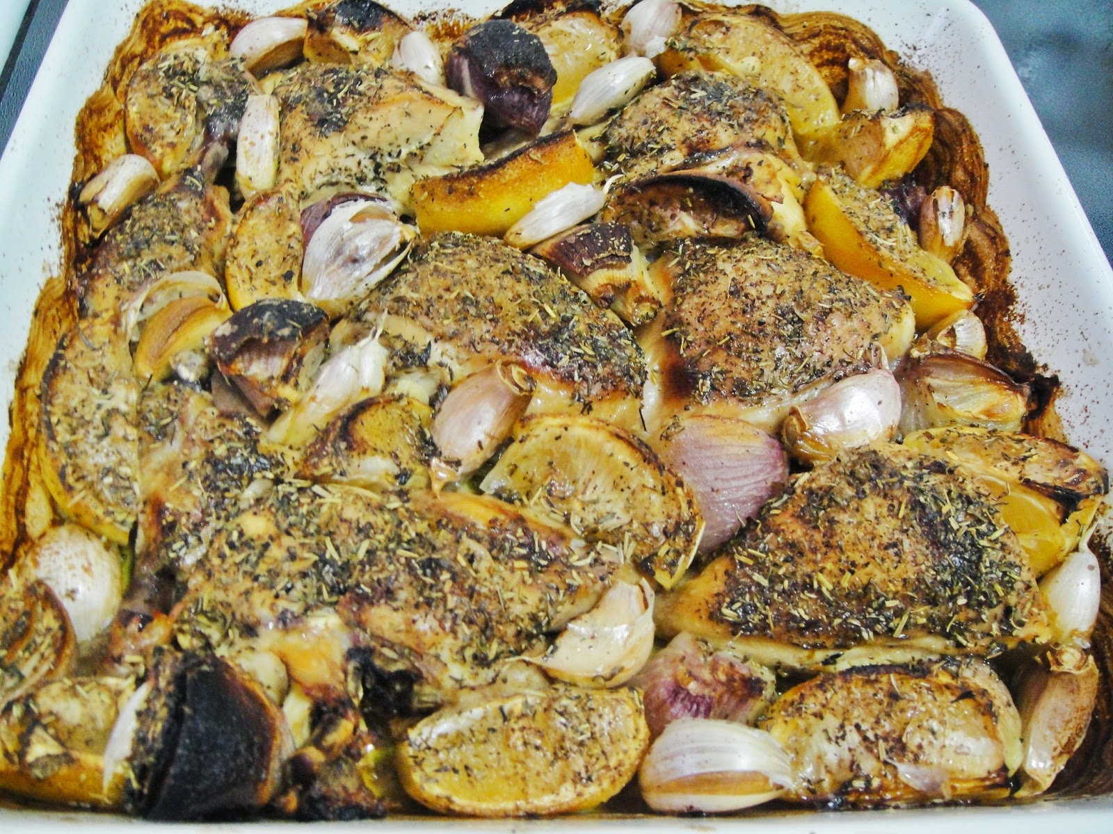 Maryam's Culinary Wonders: 729. Roast Chicken Provencale
