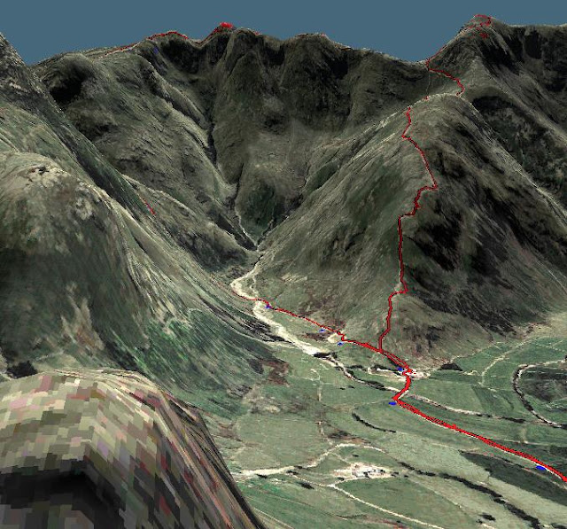 Oversharing: Cold Pike, Crinkle Crags and Bowfell - March 2012