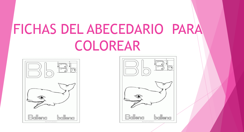 FICHAS DEL ABECEDARIO PARA COLOREAR | Materiales del Maestro