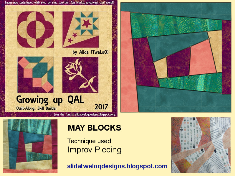 Growing up QAL - May blocks | Alida (tweloq) Designs