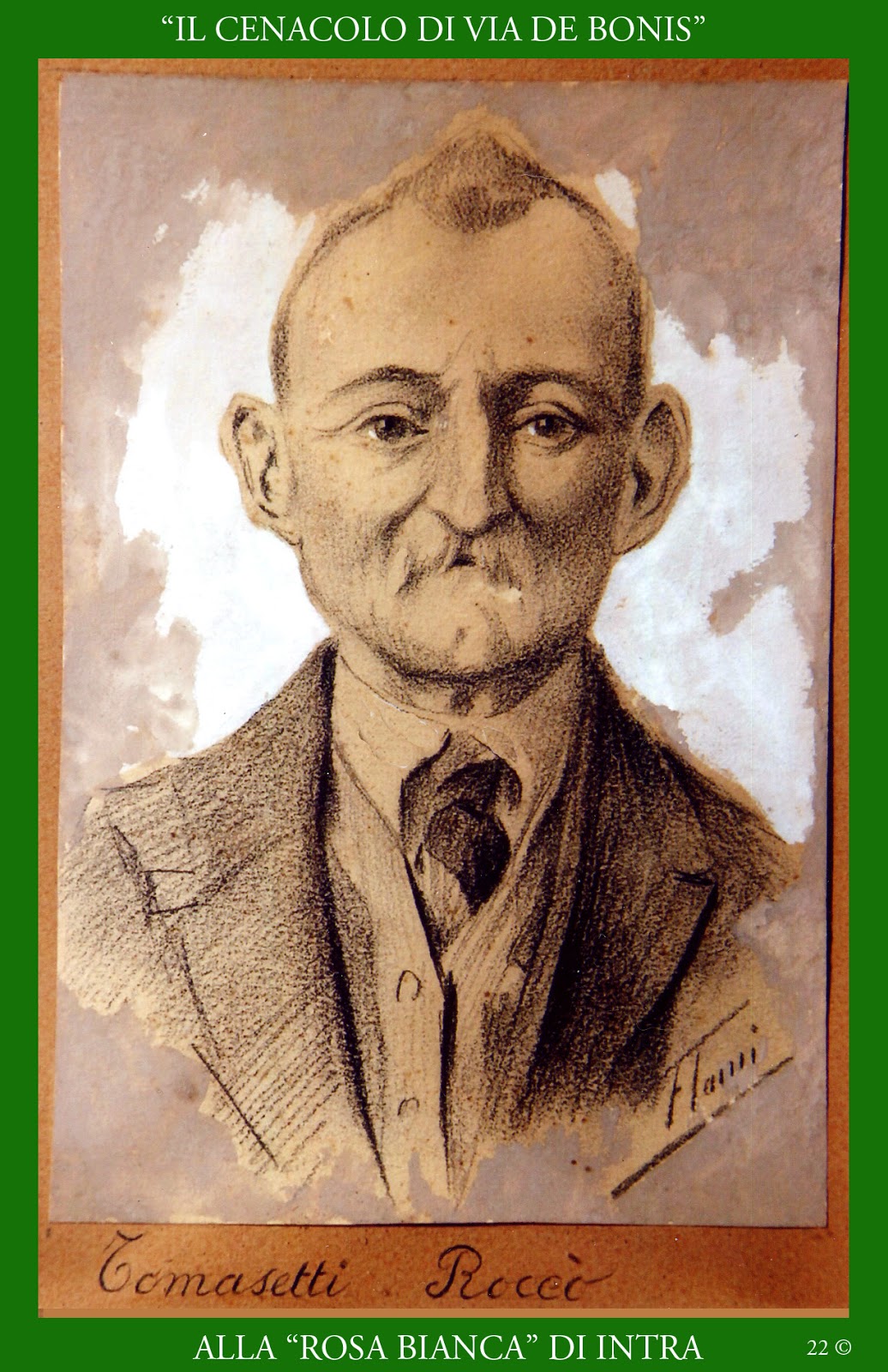 il bastiancontrari: INTRA. "IL CENACOLO DI VIA DE BONIS" SUL CALENDARIO ...