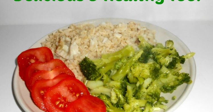 Rosie's Cottage: Brown Rice, Fish & Veggies - A Yummy, Healthy Meal Idea!