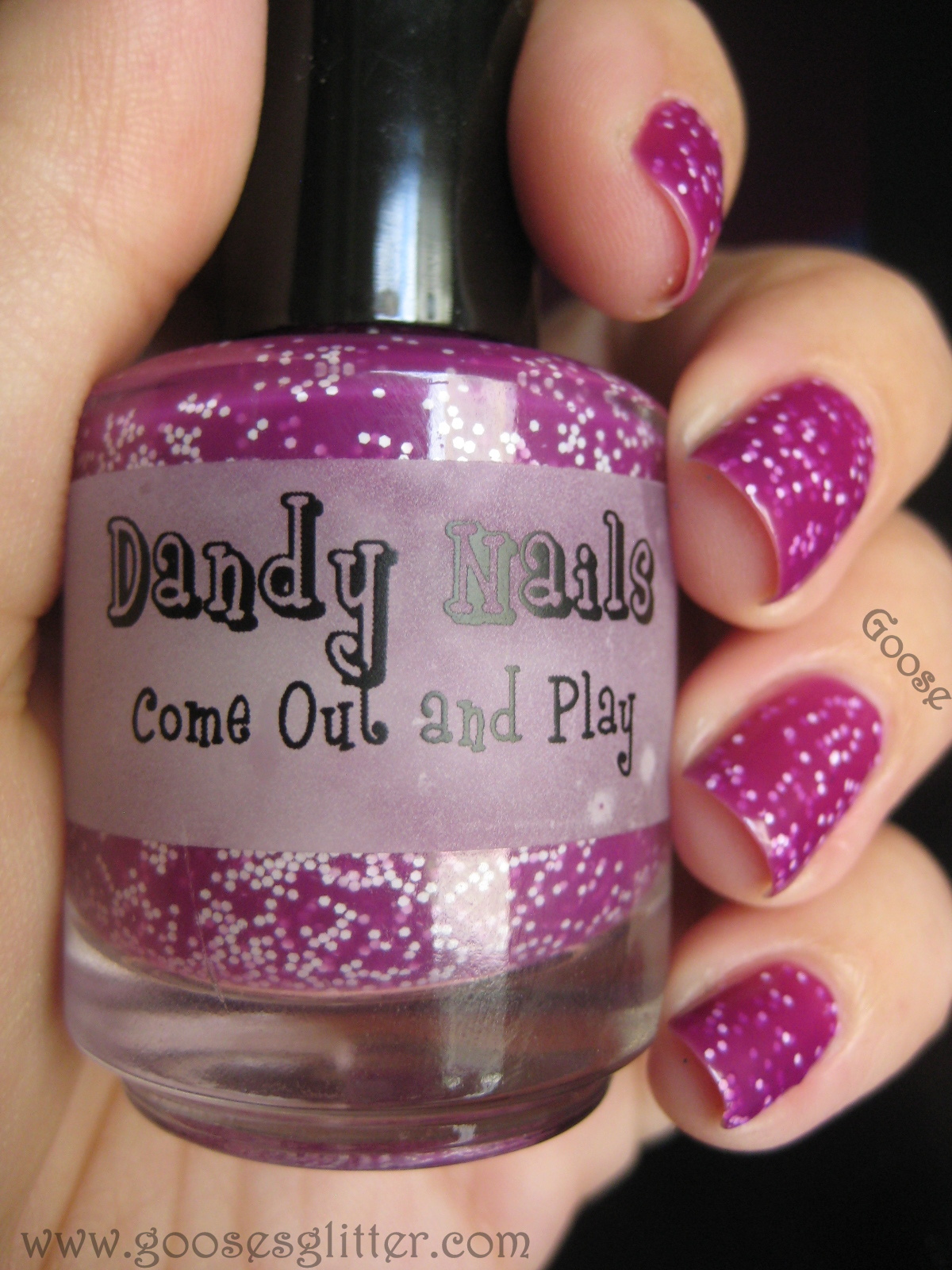 Goose's Glitter: Dandy Nails - Come Out and Play and You Set My Soul ...