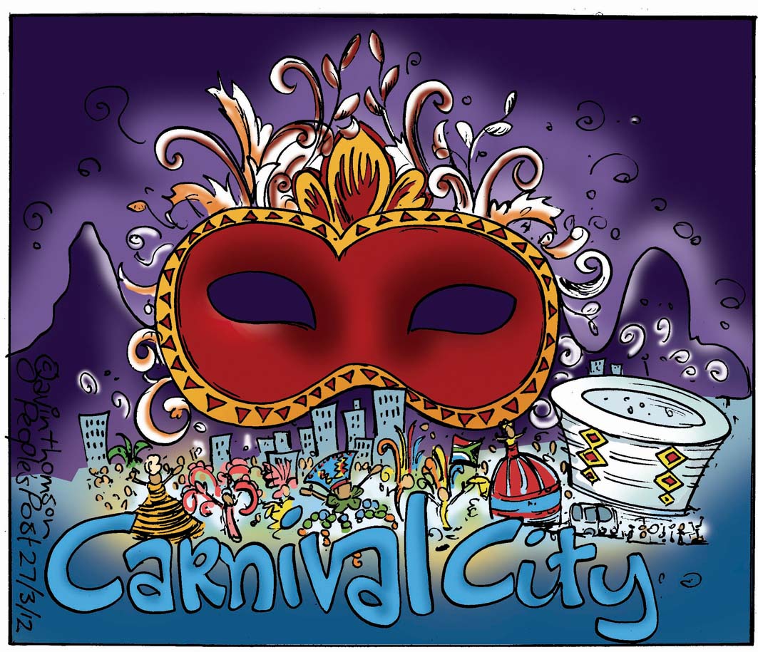people's post cartoons: carnival city