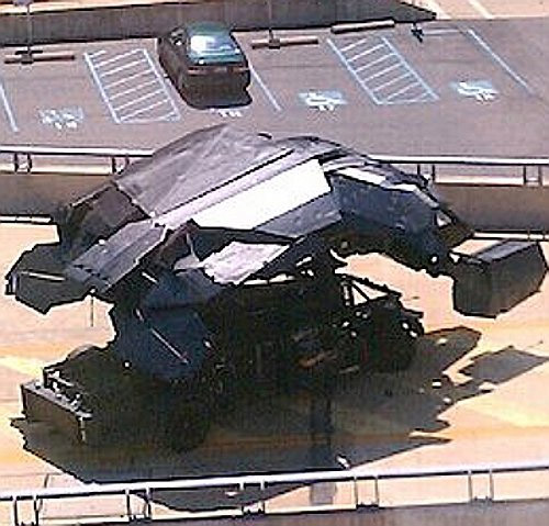 1936 visiones: New photos of Batwing / Bat Plane of 'The Dark Knight Rises'