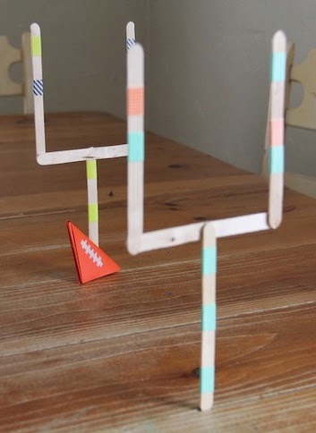 Popsicle Stick Football Game | Munchkins and Mayhem