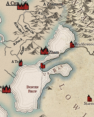 Here Dragons Abound: Recreating a Map Style: Skies of Fire