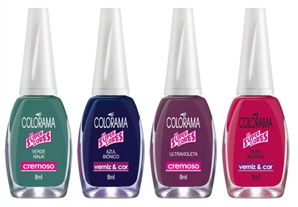 ItGloss - Blog de Esmaltes: Colorama - Coleção Super Cores