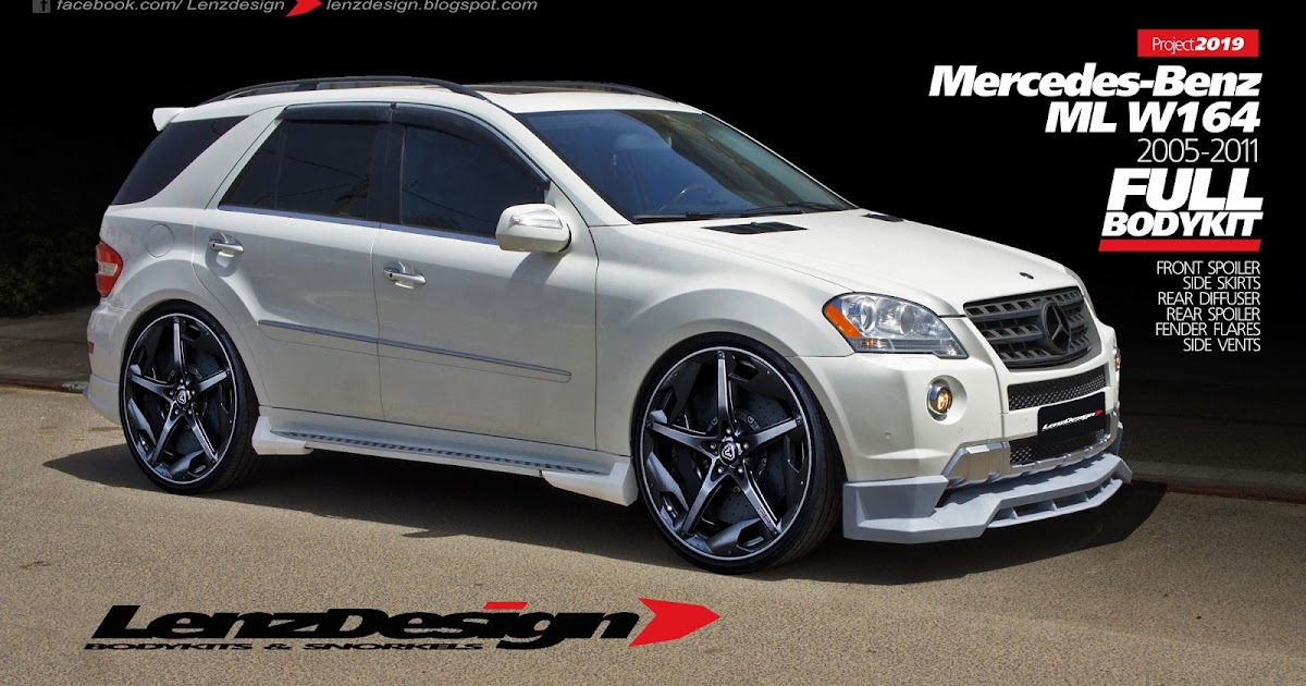 Mercedes-Benz ML W164 Lenzdesign Bodykit & Spoilers