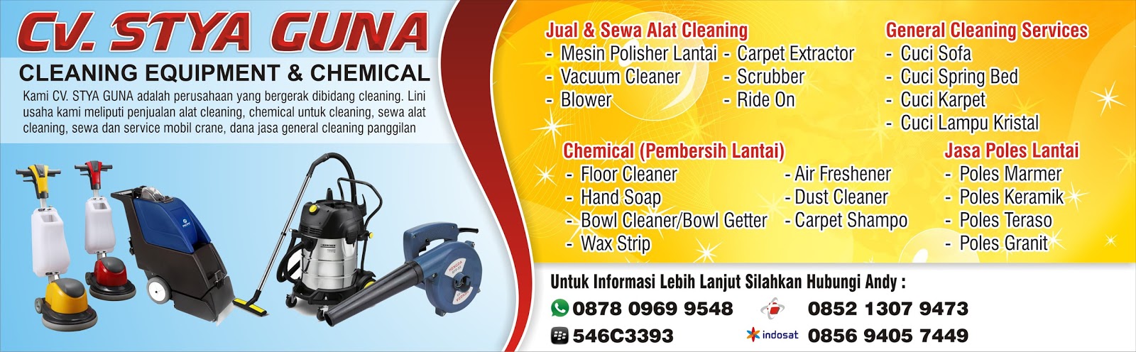 Daftar harga alat kebersihan cleaning service kota tangerang - Jual ...
