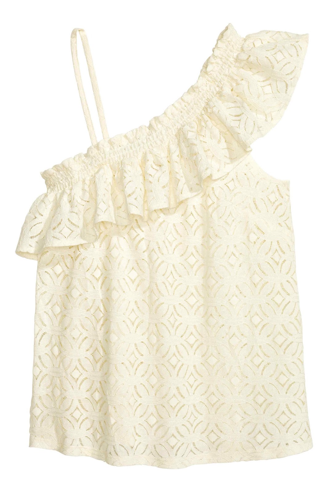 Lindeza H&M do dia: Top Renda - ZAREAR