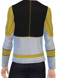 Tender Wolf's Den: Male Power Rangers shirts (Sims 4)