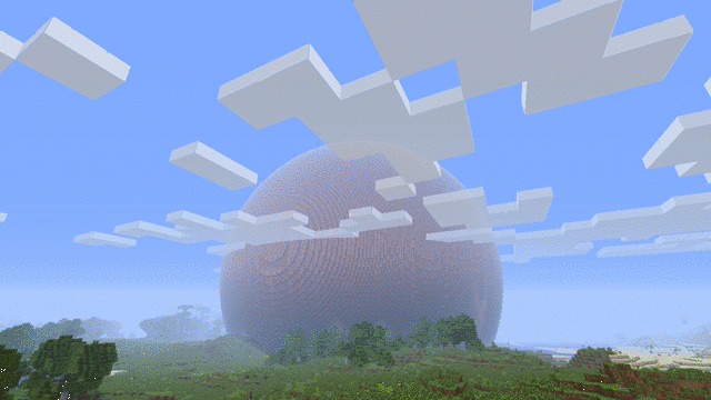 Minecraft Videos: 8 Million TNT Sphere Explosion