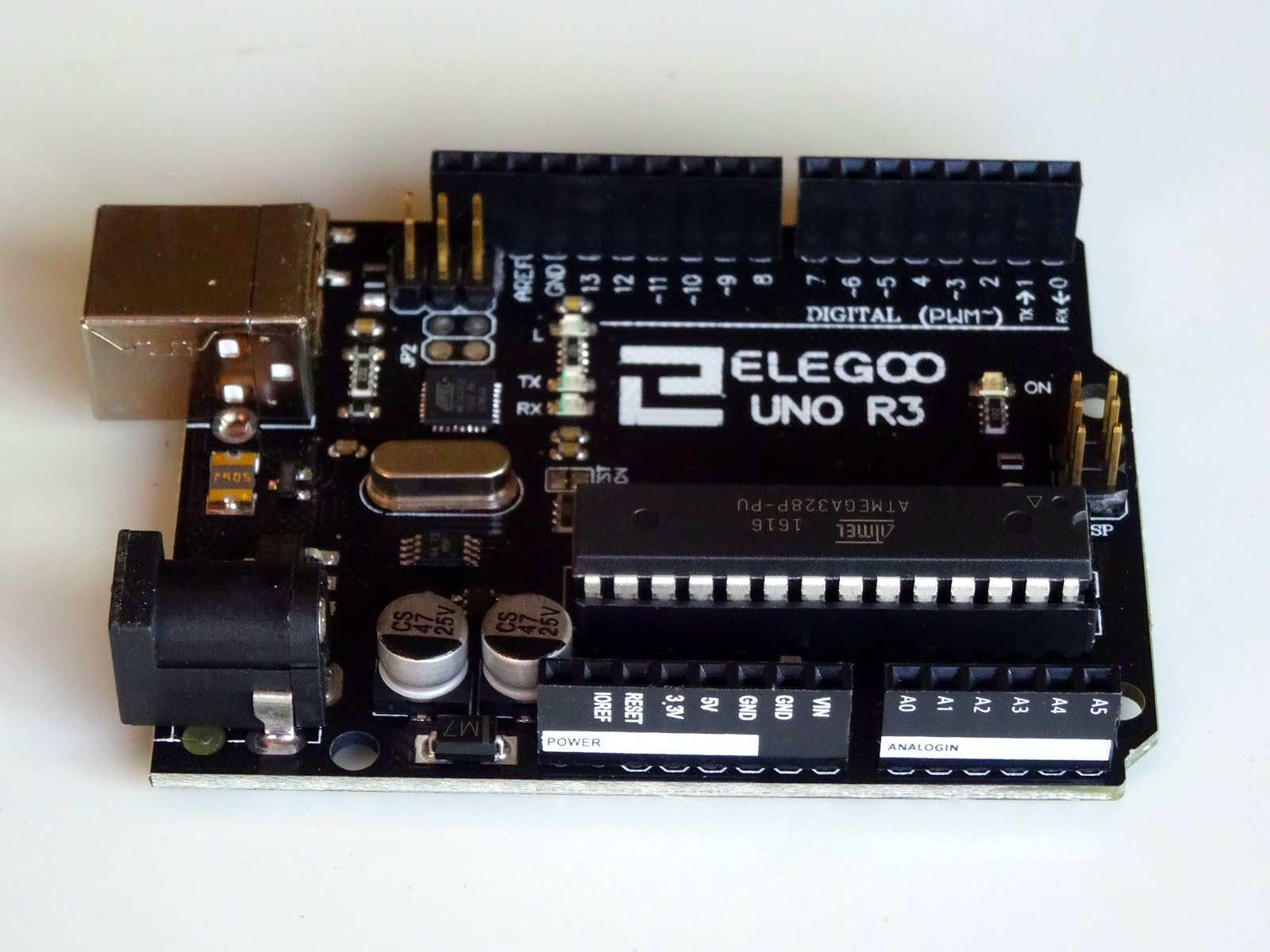Mitov Software Assembling Elegoo Smart Robot Car Kit Step 3 Installing The Arduino Board The