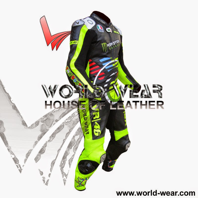 Valentino-Rossi-2014-Monster-Energy-VR-46 One-Piece-Motorbike-Leather-Suit