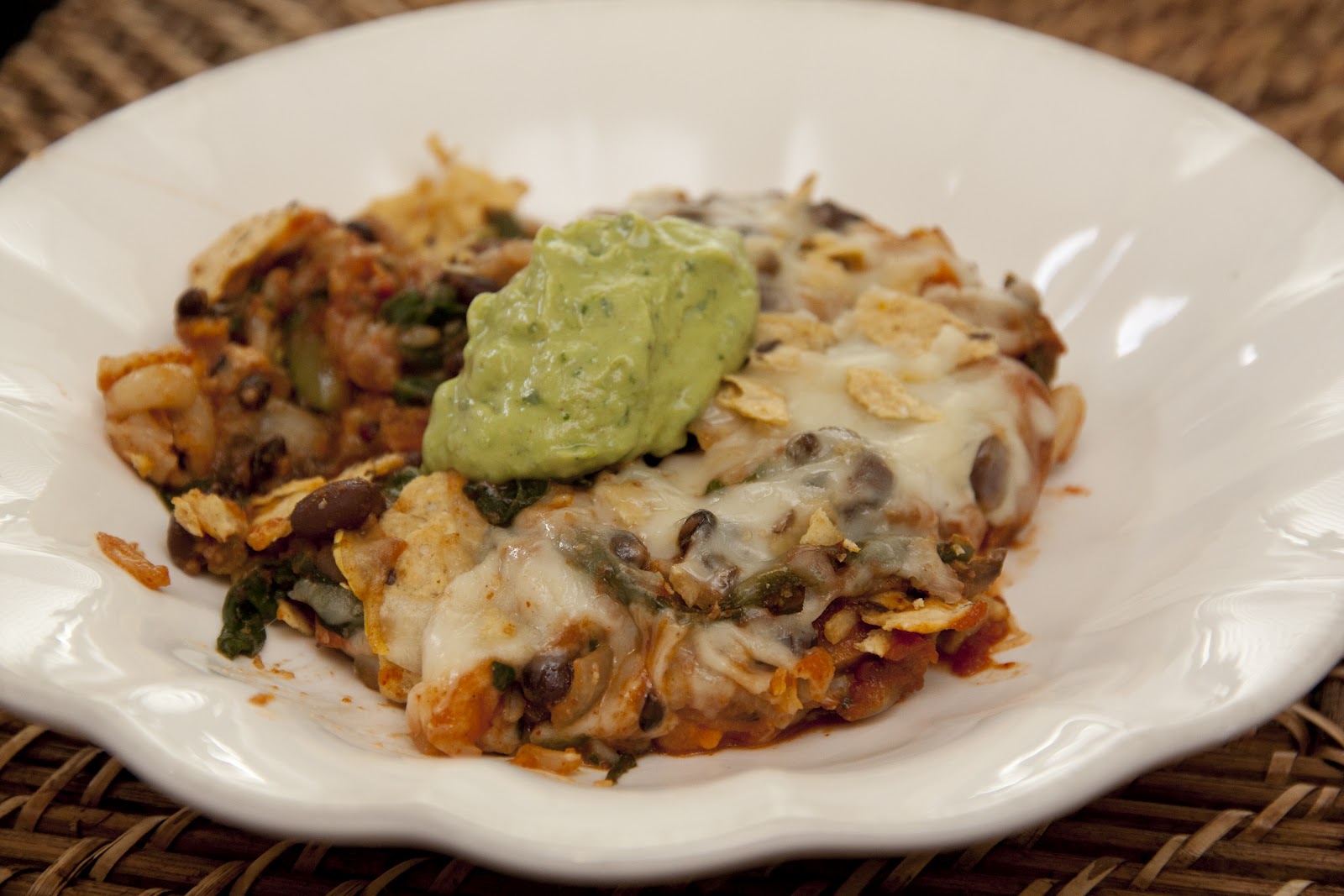 My Healthy Attempts: Inside Out Black Bean Enchilada Casserole