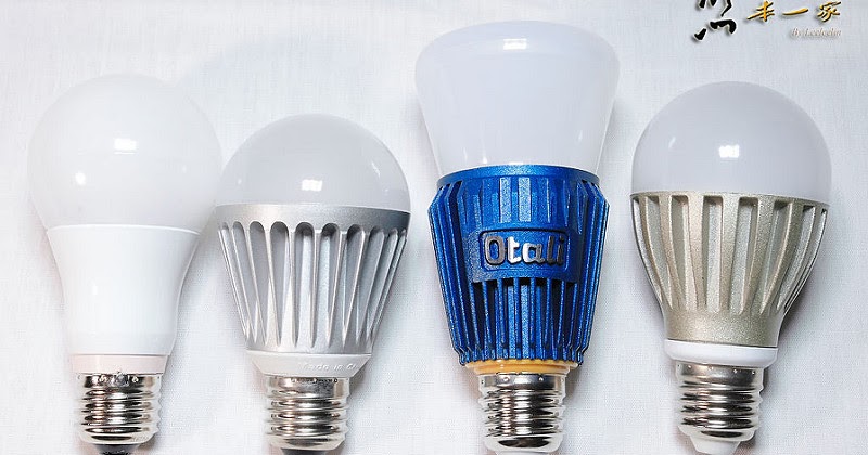 LED燈泡演色性比較測試｜東芝高演色性LED燈泡-日月光-Otali-everlight