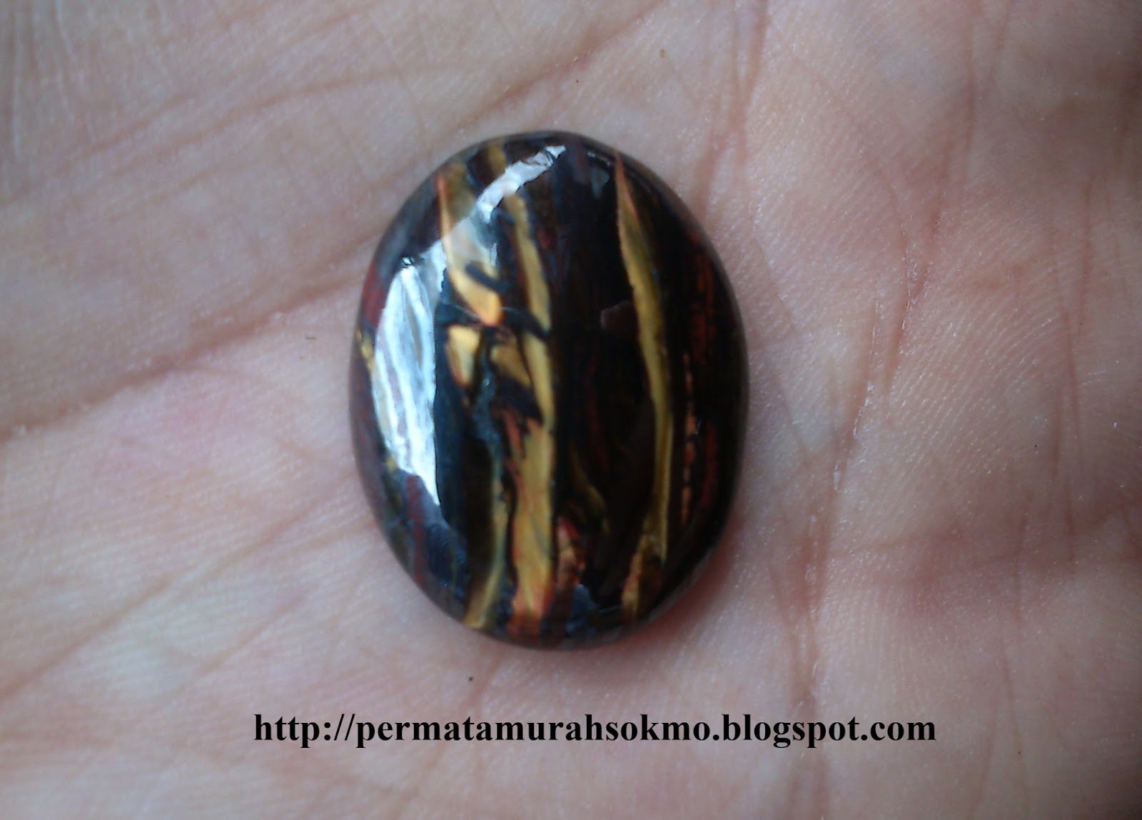 PERMATA MURAH SOKMO: BATU BESI BADAR (TIGER IRON) : SOLD