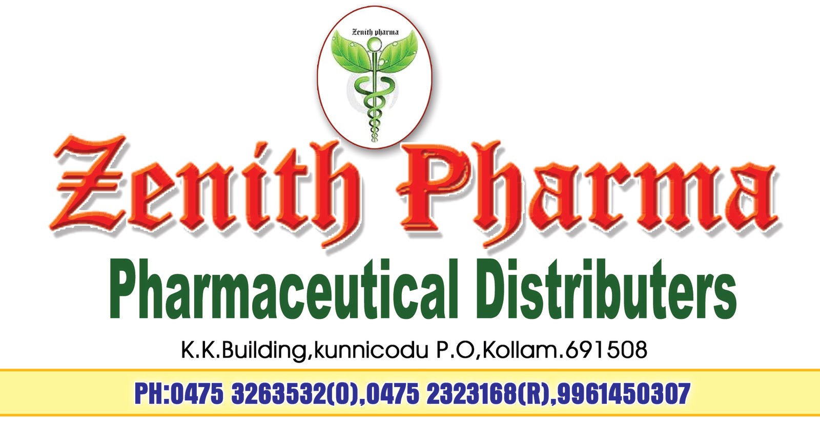 ZENITH PHARMA KUNNICODE