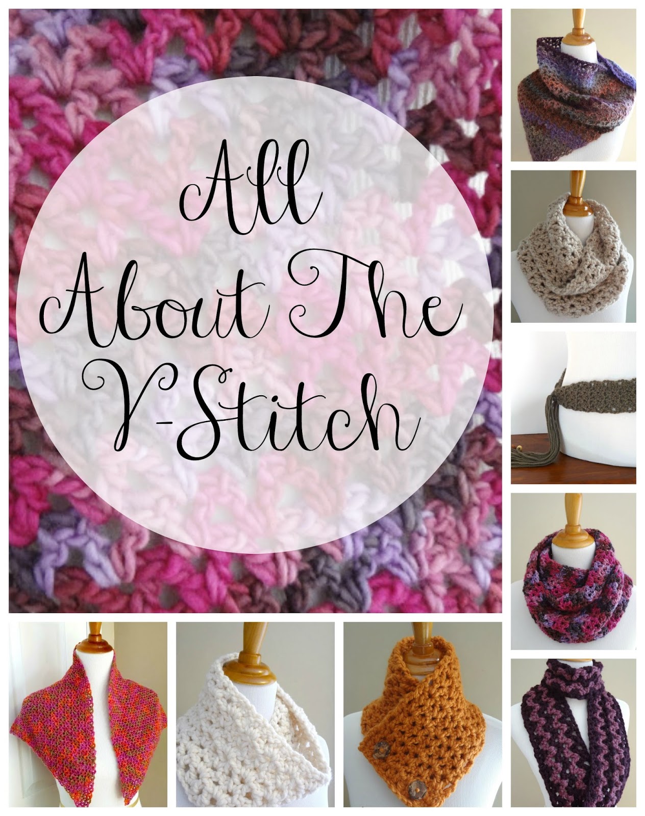 Fiber Flux: All about the v-stitch, plus 8 great patterns!