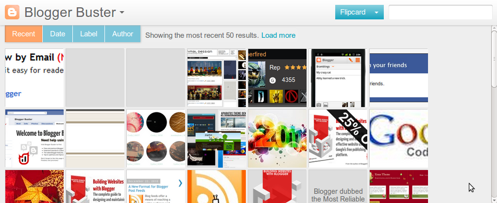 Blogger Buster: 5 New Dynamic Blogger Templates for us to Preview
