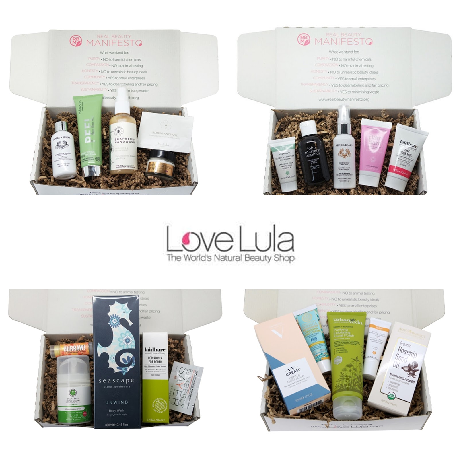 The LoveLula Monthly Beauty Box.