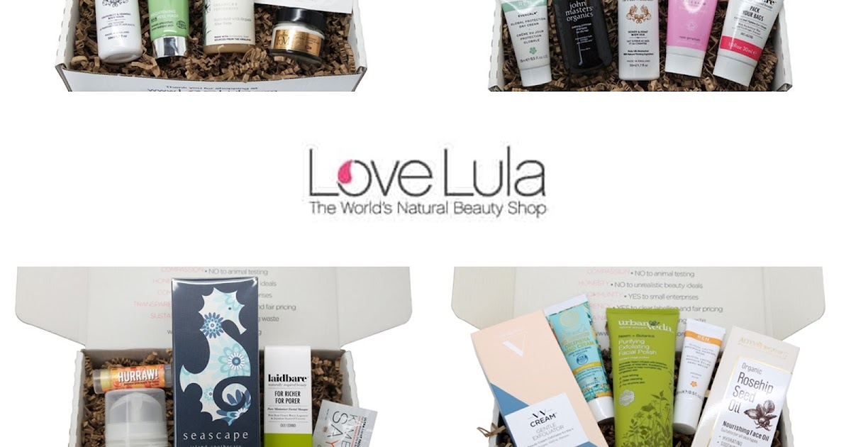 The LoveLula Monthly Beauty Box.