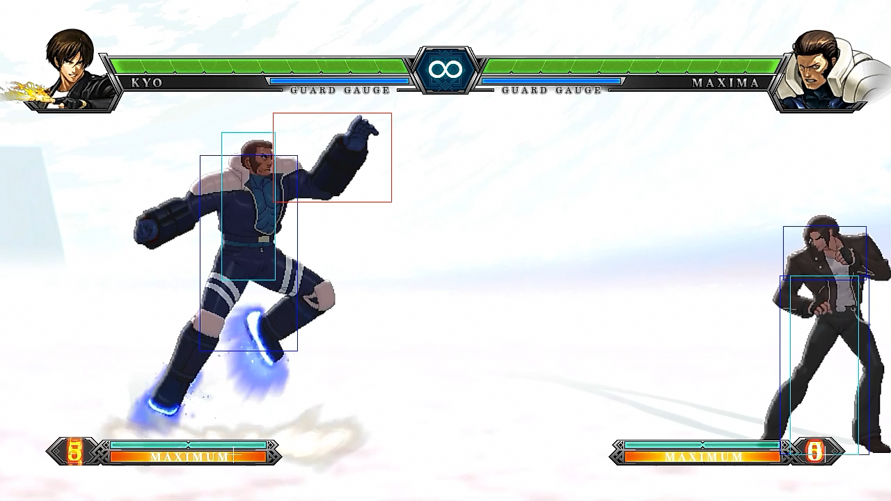 KOF XIII HITBOX: Maxima