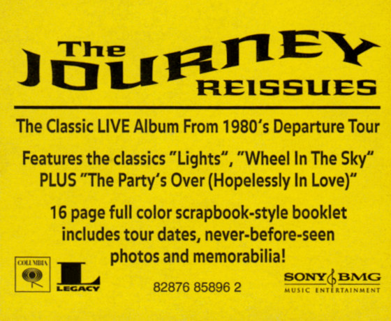 On The Road Again: Journey "Captured"