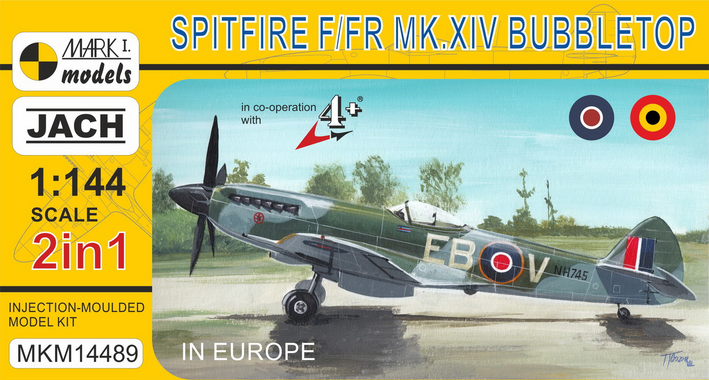 Kampfgruppe 1/144: 1/144 Supermarine Spitfire Mk.XIV Bubbletop ‘In ...