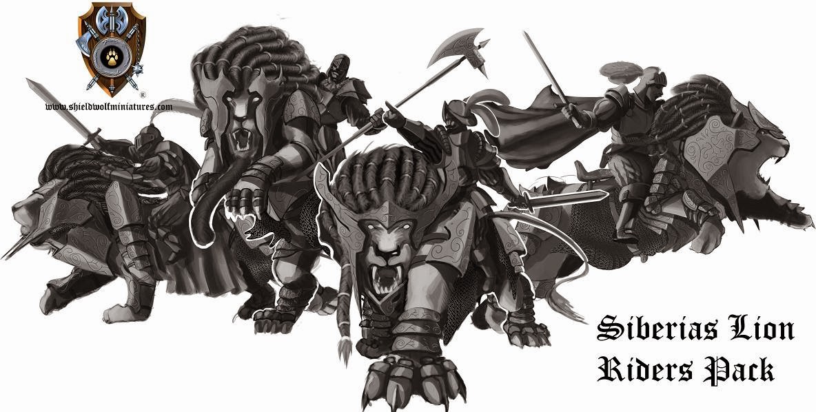 Giveaway from Shieldwolf Miniatures- Lion Riders! - Faeit 212