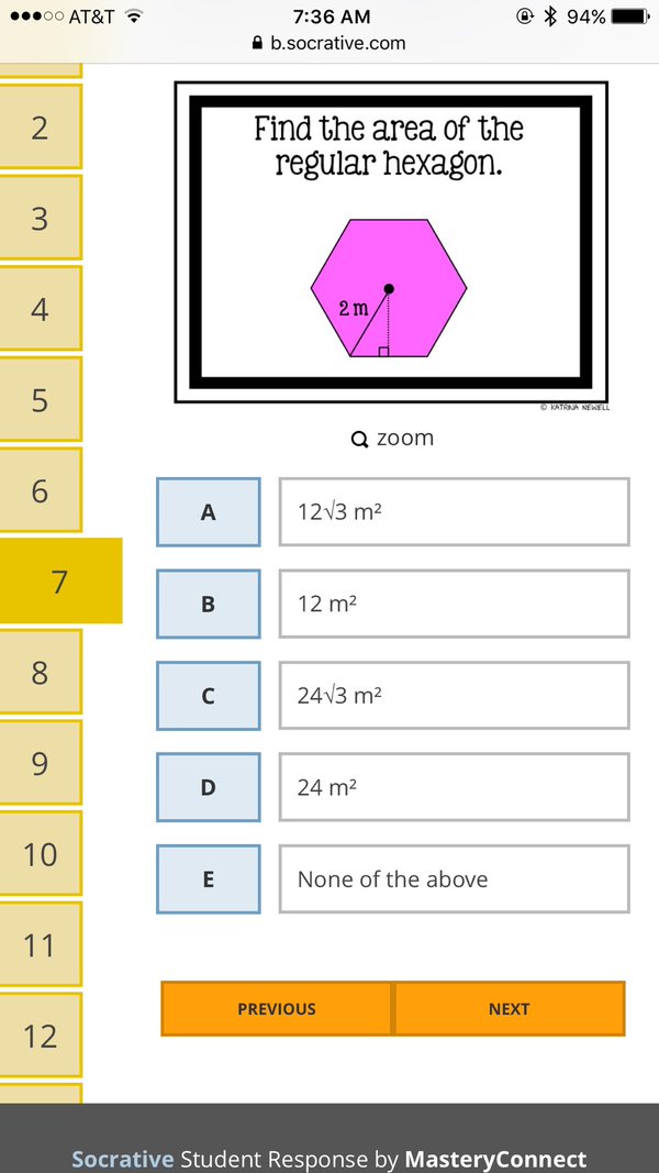 Area of Regular Polygons | Mrs. Newell's Math