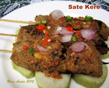 PECEL ULEK: SATE KERE