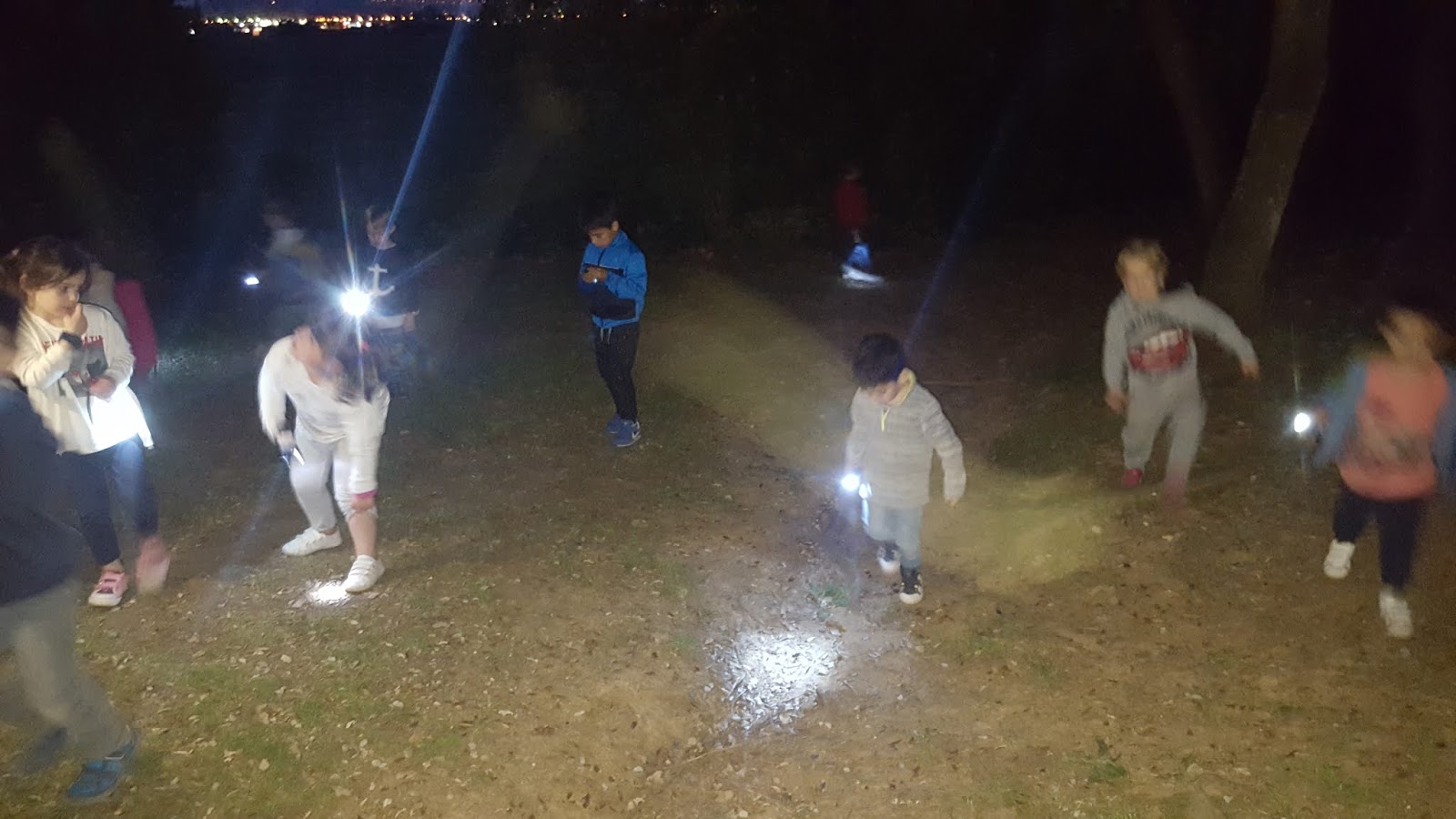 Colònies de l'Escola del Sol: Joc de nit