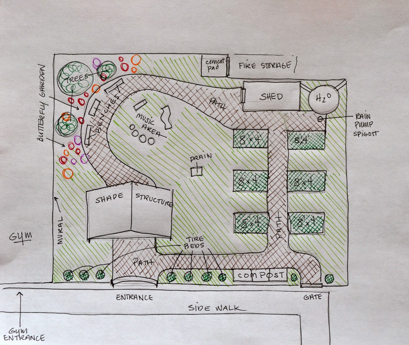 La Maison Boheme: Creating Community | A School Garden
