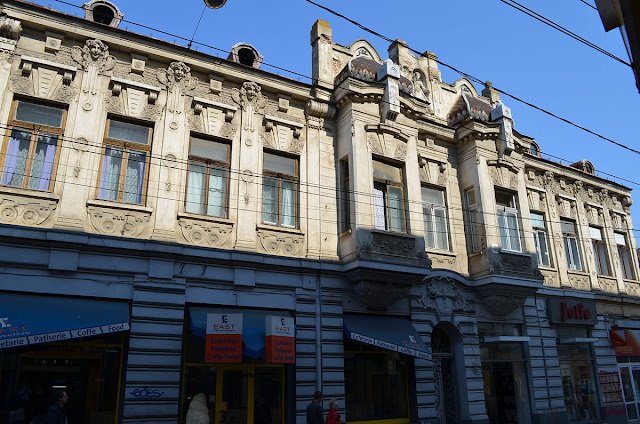 Turist în Orașul Iași (Iassy/Jassy): Strada Cuza Vodă