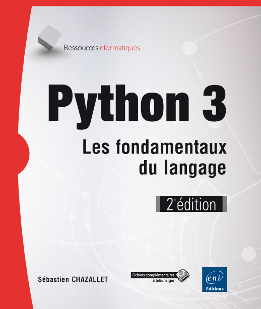 Python 3 - les fondamentaux du langage - MCHobby - Le Blog