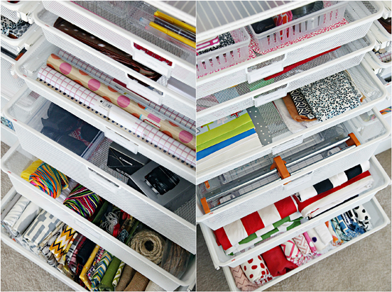 IHeart Organizing: The Ultimate Craft Closet Organization