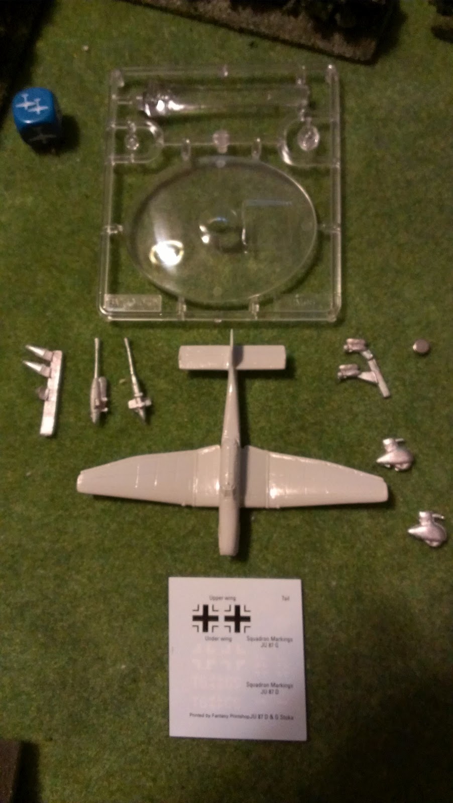 Throck of War: BF Stuka Unboxing, Model Review and Build