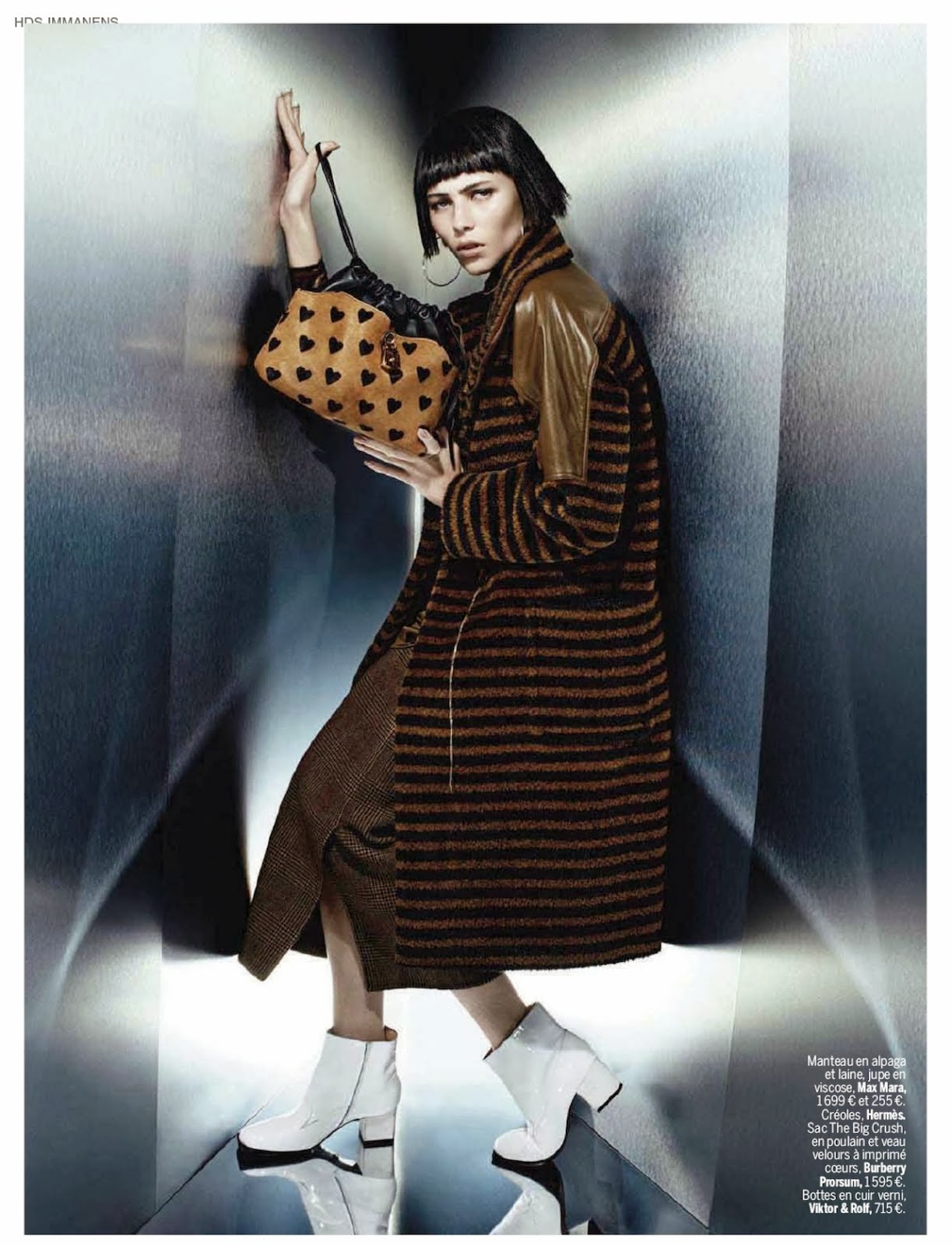 metropolis destination: vika falileeva by christian anwander for l ...