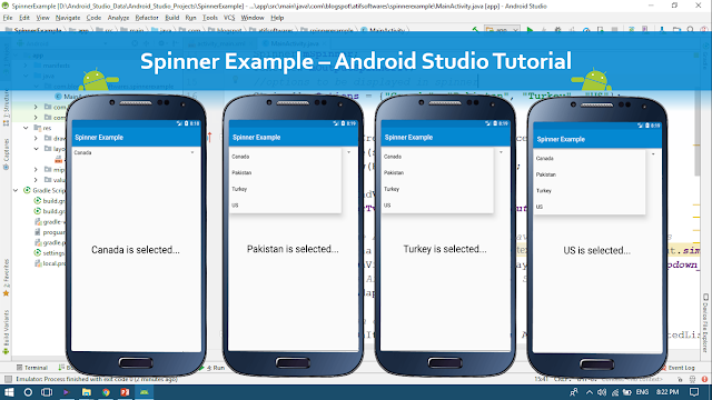 Spinner | Android Studio | Java