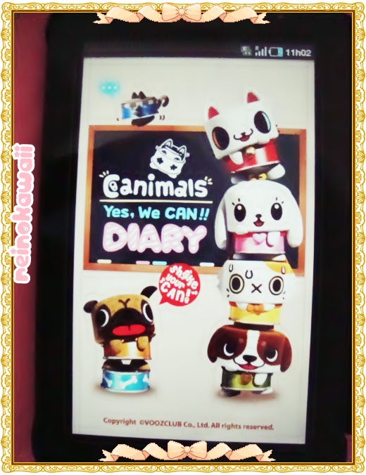 Canimals diary e Talking to Mimi