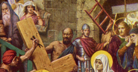 Rosario Tujuh Duka Maria: Duka IV: Yesus bertemu bundaNya di jalan salib